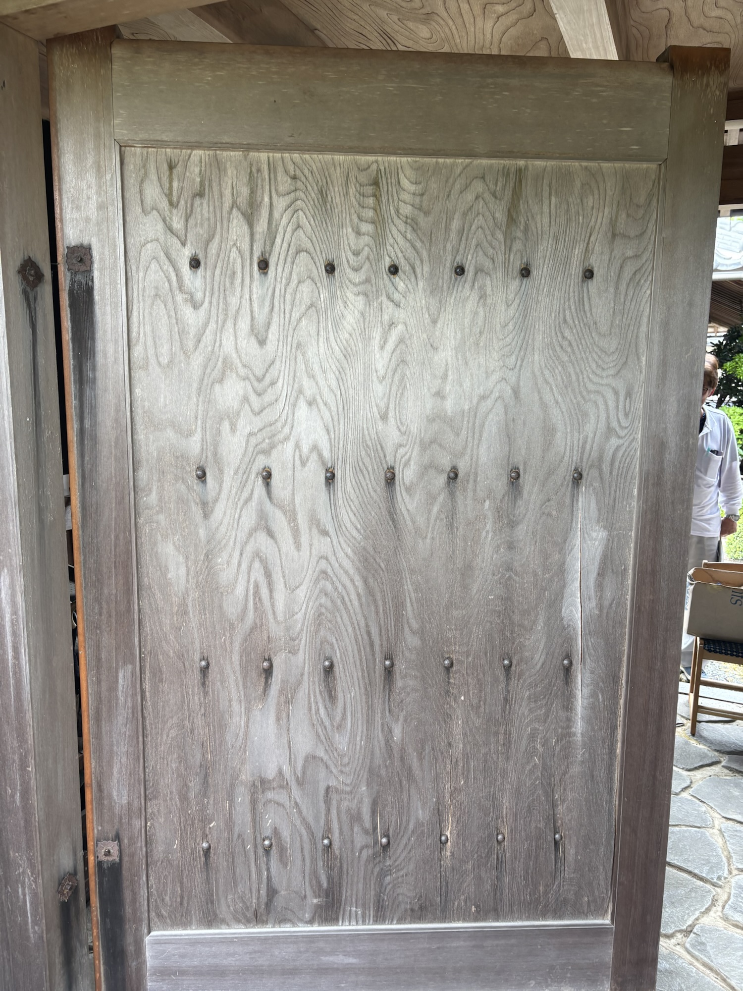 門の板戸補修 - 株式会社西喜